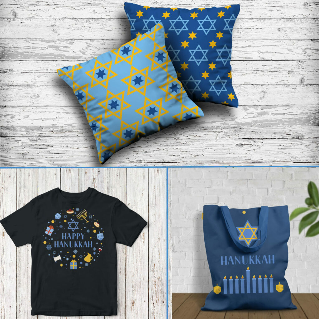 Hanukkah Clipart Bundle. Chanukah Clai Art, Jewish Symbols – MasterBundles