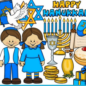 Hanukkah Holidays Clip Art Images – MasterBundles