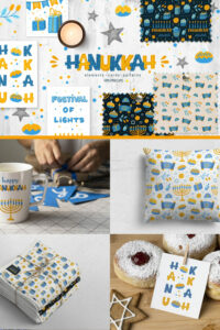 Hanukkah Jewish Holiday Design – MasterBundles