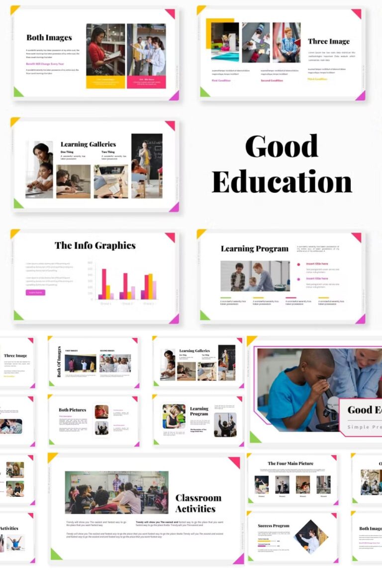 Good Education Google Slides Template – MasterBundles