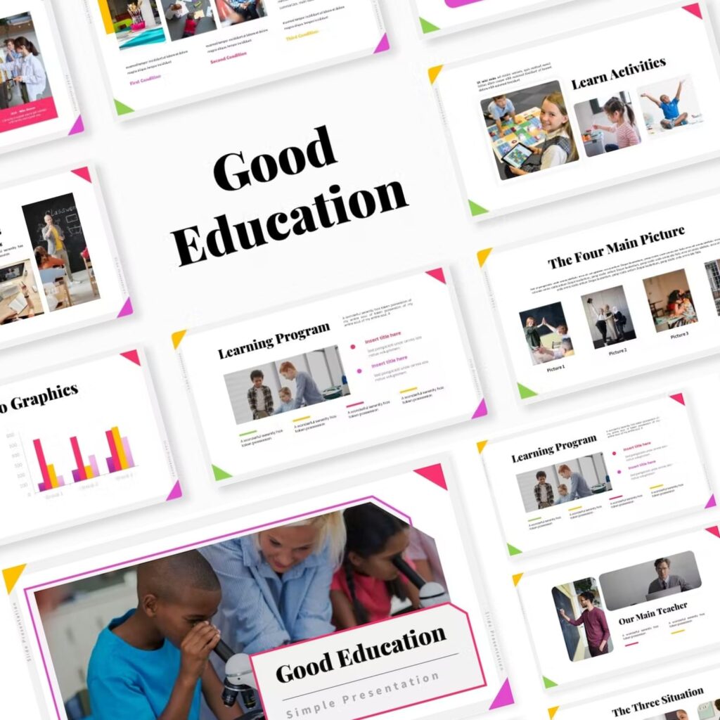 Good Education Google Slides Template – MasterBundles