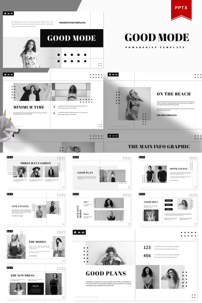 Good Mode | PowerPoint Template – MasterBundles