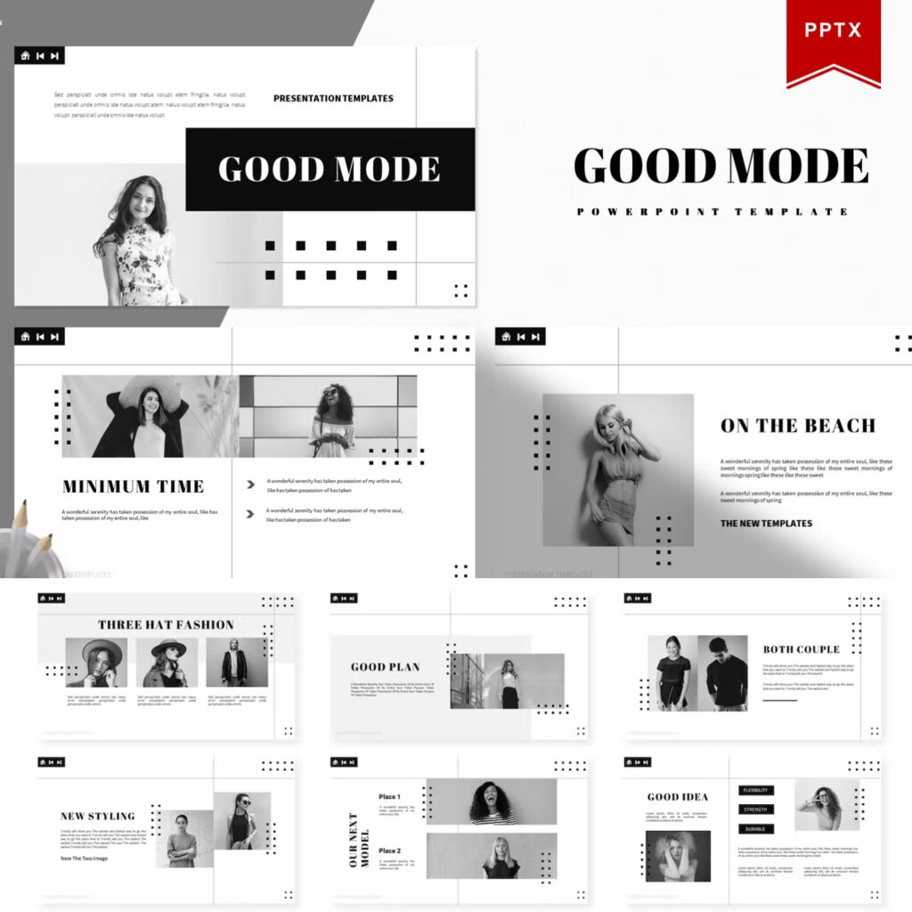 Bessan - Motivational Powerpoint Template – MasterBundles