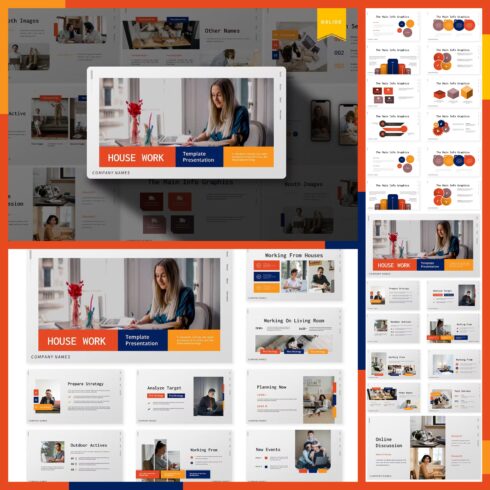 House Work Google Slides Template – MasterBundles