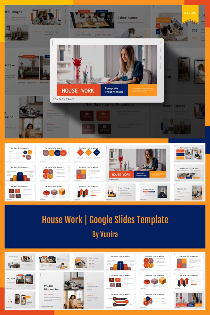 House Work Google Slides Template – MasterBundles