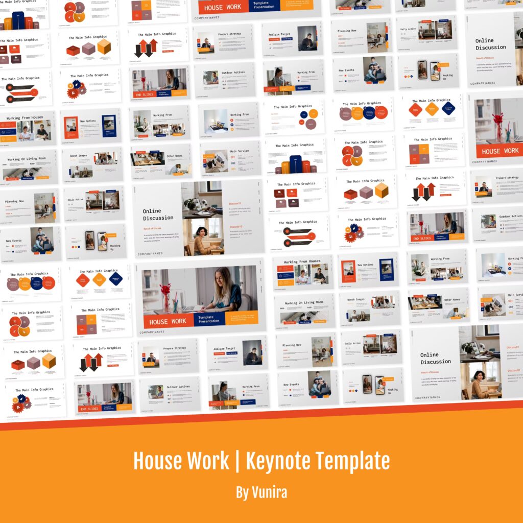 House Work Keynote Template – MasterBundles