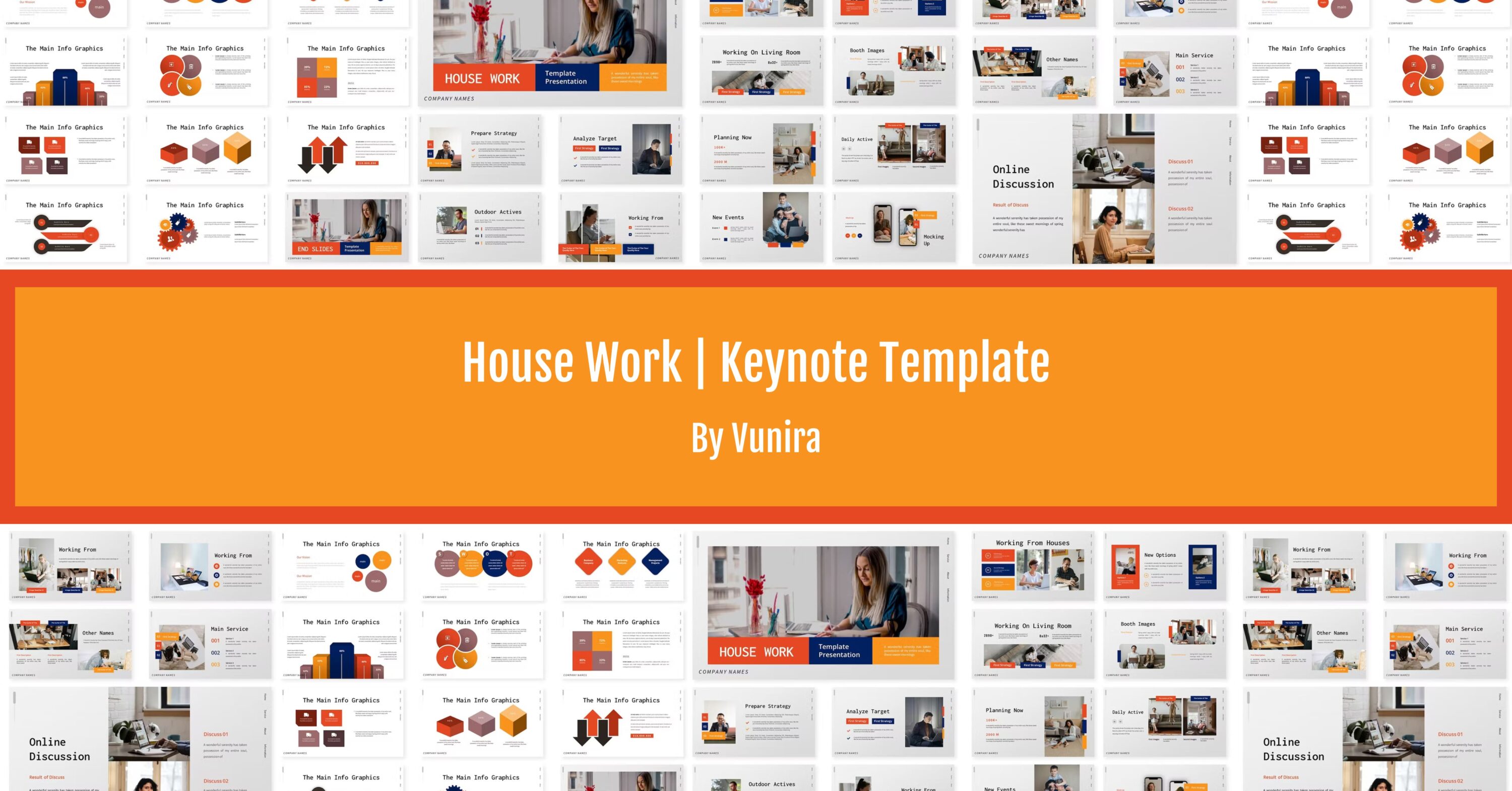 House Work Keynote Template – MasterBundles