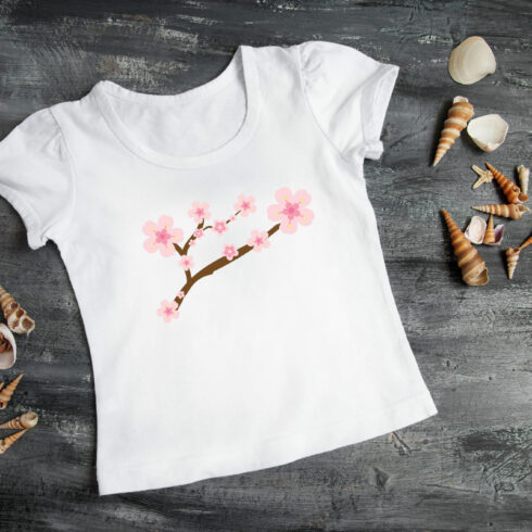 Japanese Cherry Blossom T-Shirt Designs | MasterBundles