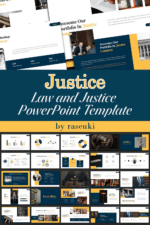 Justice - Law and Justice PowerPoint Template – MasterBundles