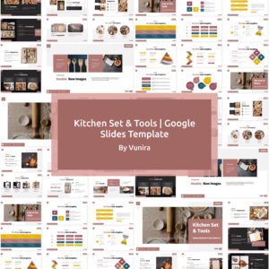 Kitchen Set & Tools Google Slides Template – MasterBundles