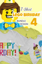 Lego Birthday SVG T-Shirt Designs Bundle – MasterBundles