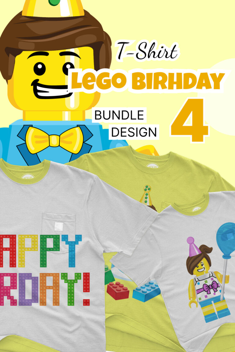 Lego Birthday SVG T-Shirt Designs Bundle – MasterBundles