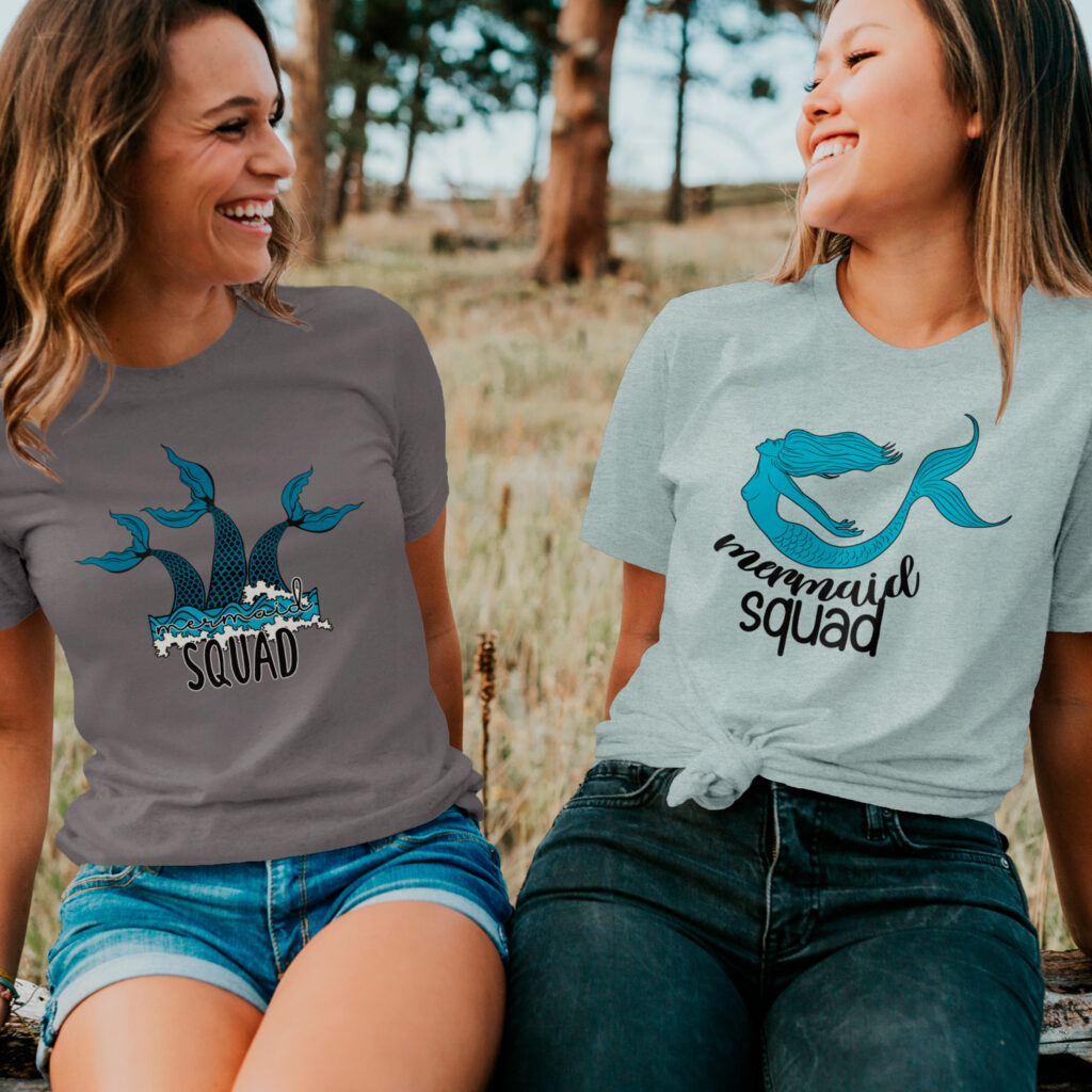 Mermaid Squad SVG Files – MasterBundles