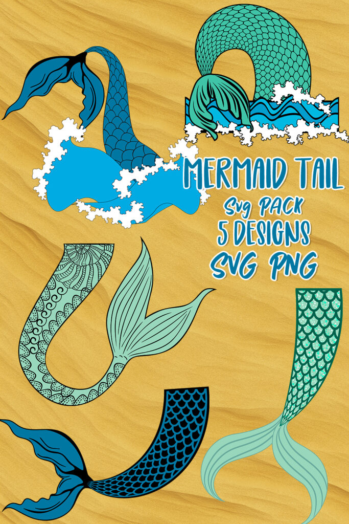 Mermaid Tail SVG – MasterBundles