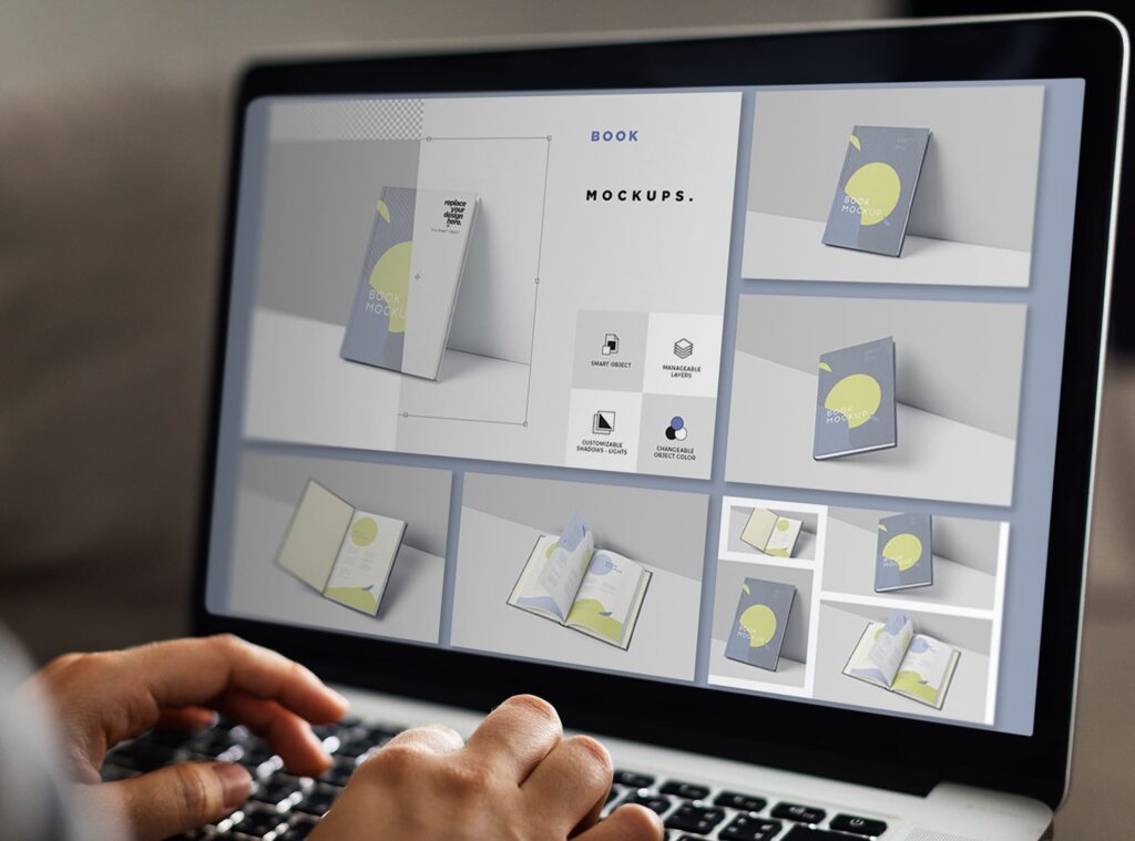 Small Hard Cover Notebook Mockups – MasterBundles