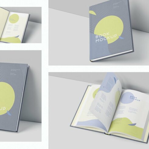 Small Hard Cover Notebook Mockups | MasterBundles