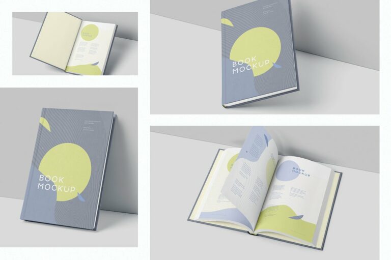 Small Hard Cover Notebook Mockups – MasterBundles