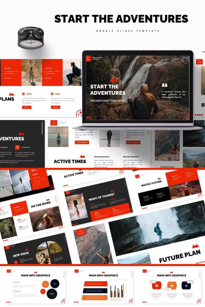 Start The Adventure Google Slides Template – MasterBundles