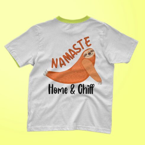 Namaste Sloth SVG T-shirt Designs Bundle – MasterBundles