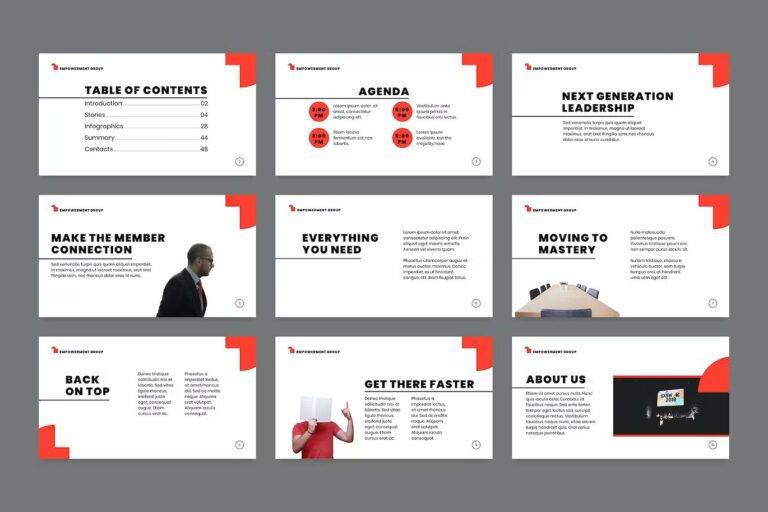 Conference PowerPoint Presentation Template – MasterBundles