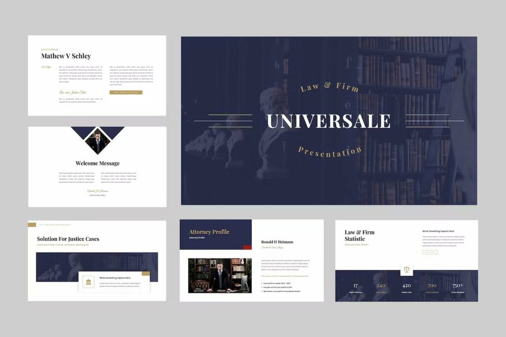 Law & Justice Powerpoint Presentation – MasterBundles