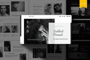 Saddest Moment Google Slides Template | Master Bundles