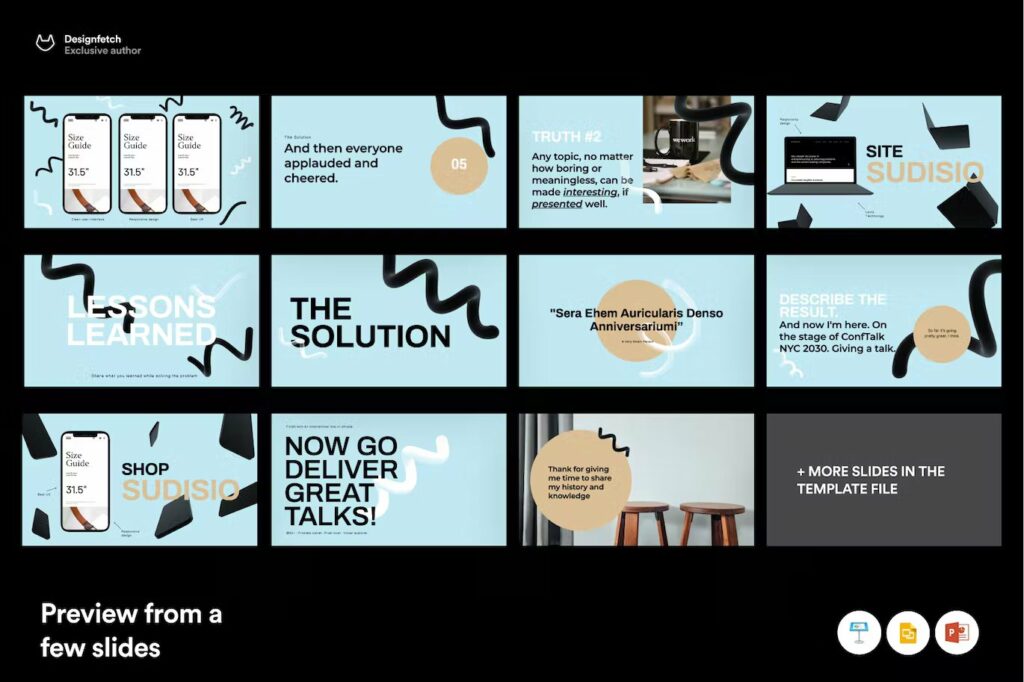 Playful Remote Conference Template – MasterBundles