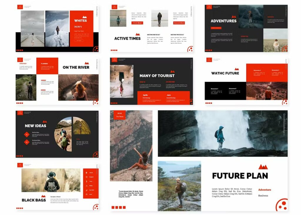 Start The Adventure Google Slides Template – MasterBundles