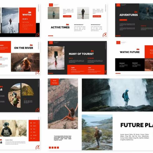 Start The Adventure Google Slides Template | MasterBundles
