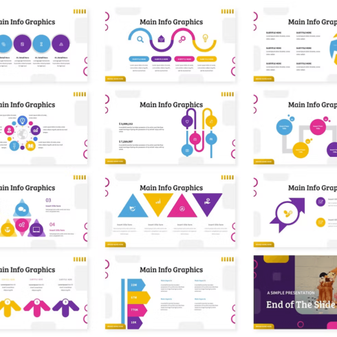 Ice Cream Cones Google Slides Template | Master Bundles