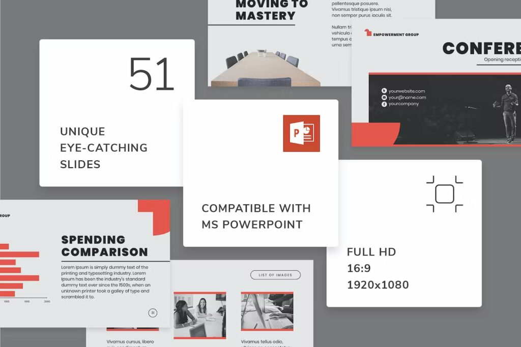 Conference PowerPoint Presentation Template – MasterBundles