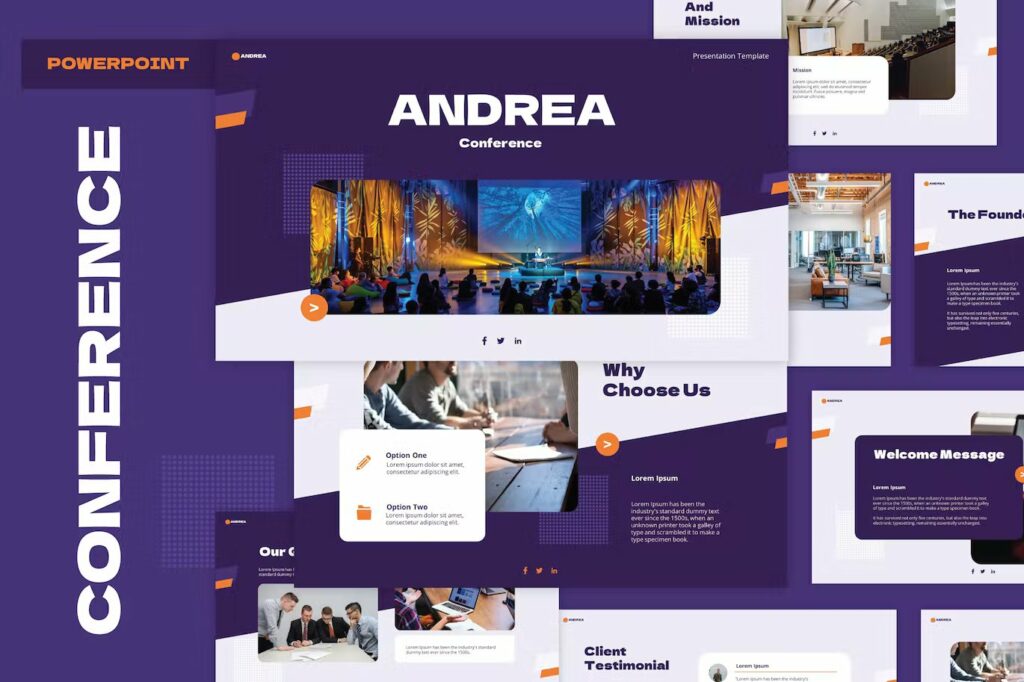 Conference Training Powerpoint Template – MasterBundles