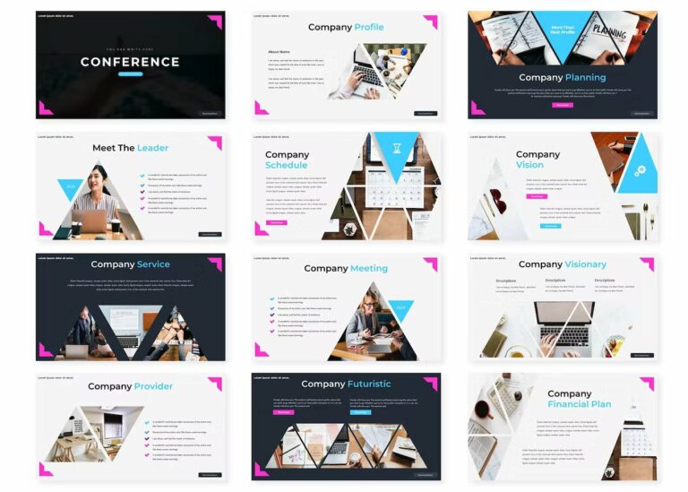 Conference - Google Slides Template – MasterBundles