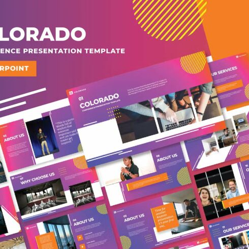 Colorado - Conference Powerpoint Template | MasterBundles