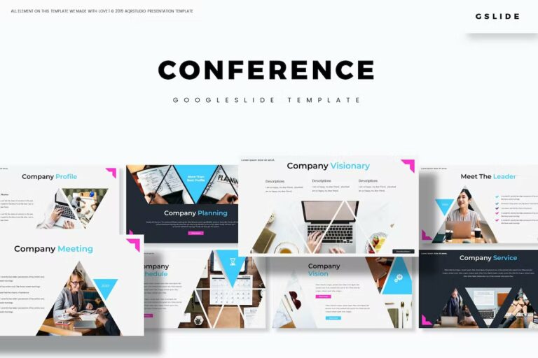 Conference - Google Slides Template – MasterBundles