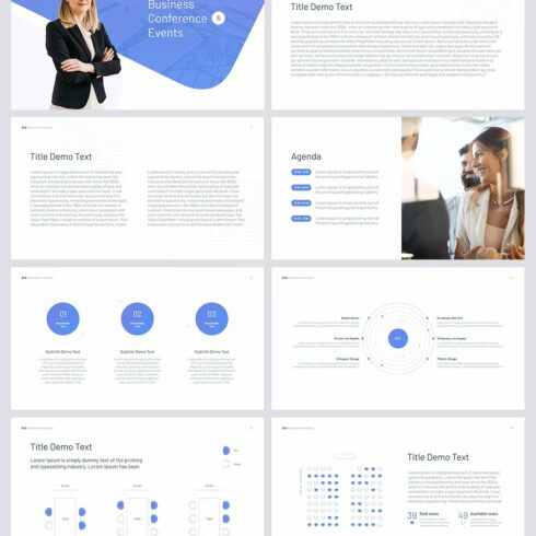 Business Conferences Events Powerpoint Template Masterbundles