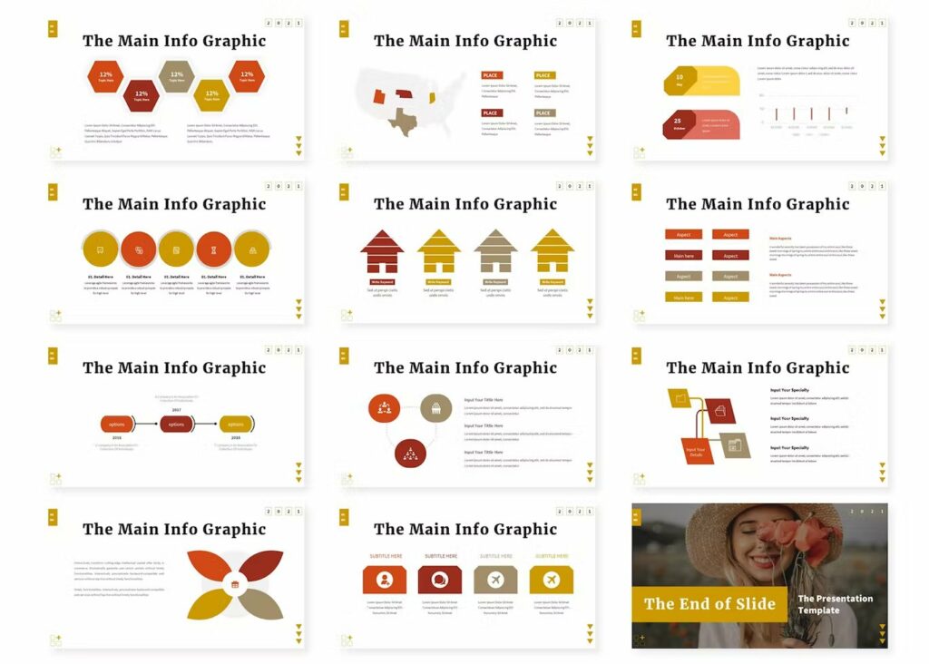 Model of Beauty Google Slides Template – MasterBundles