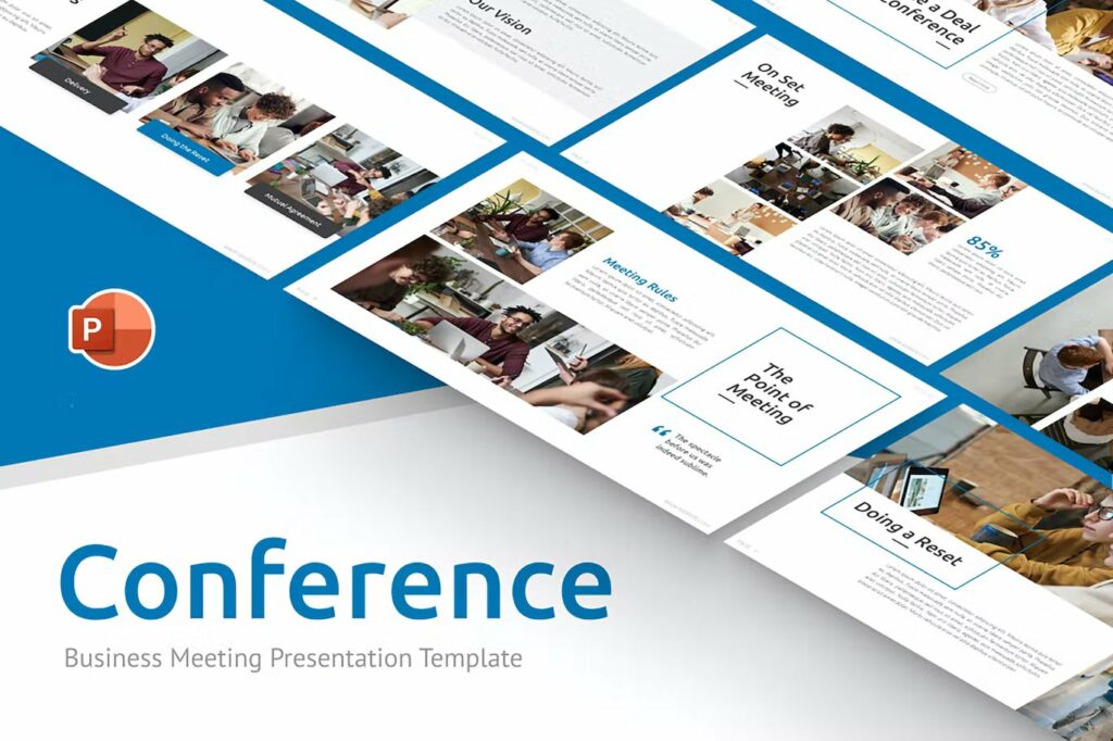 Conference Business PowerPoint Template – MasterBundles