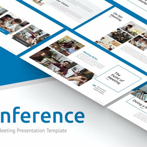 Conference Business PowerPoint Template | MasterBundles
