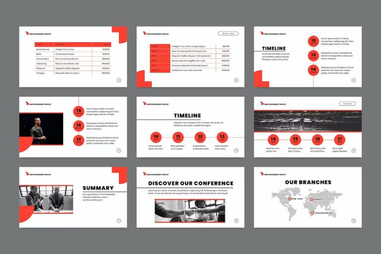 Conference PowerPoint Presentation Template – MasterBundles