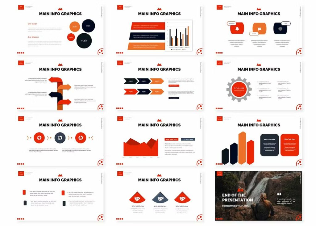 Start The Adventure PowerPoint Template – MasterBundles