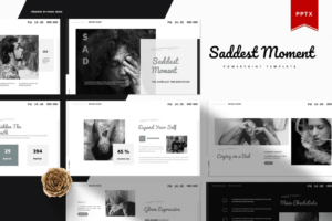 Saddest Moment PowerPoint Template – MasterBundles