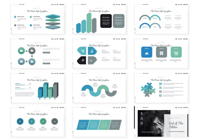 Saddest Moment PowerPoint Template – MasterBundles