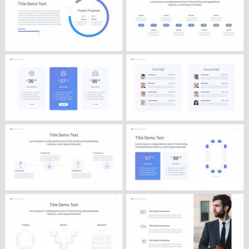 Business Conferences Events Powerpoint Template Masterbundles
