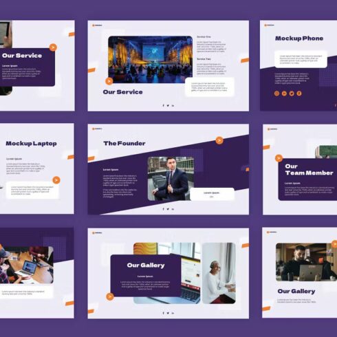 Conference Training Powerpoint Template | MasterBundles