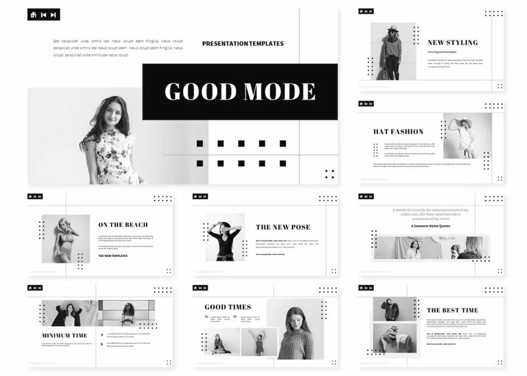 Good Mode | PowerPoint Template – MasterBundles