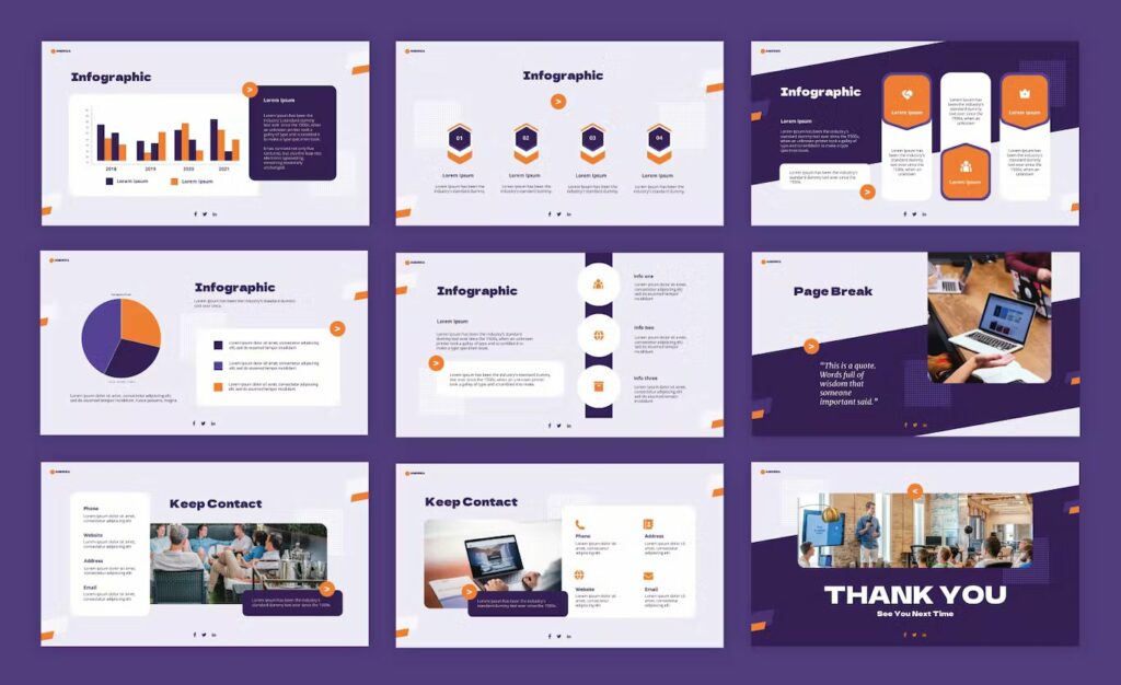 Conference Training Powerpoint Template – MasterBundles