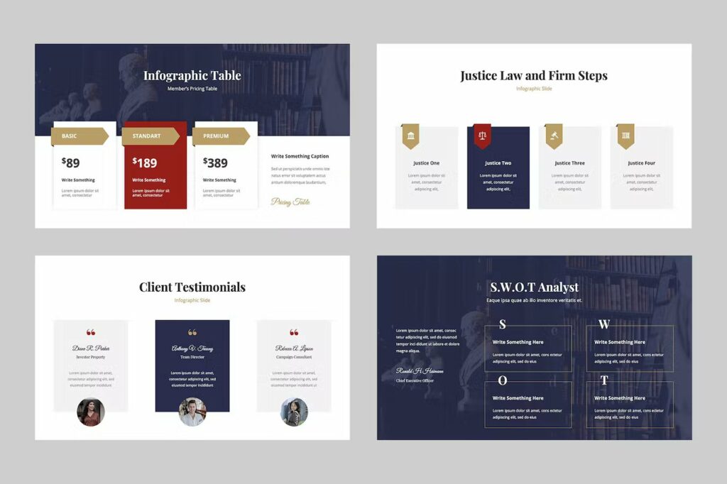 Law & Justice Powerpoint Presentation – MasterBundles