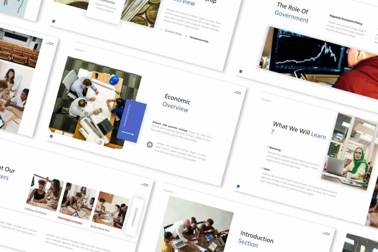 Economic Conference Powerpoint Presentation Template – MasterBundles