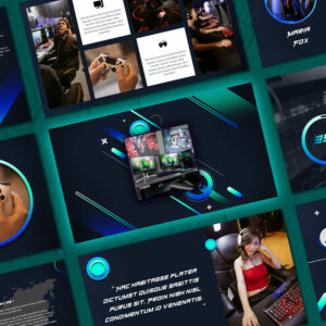 Free Gaming PowerPoint Template – MasterBundles